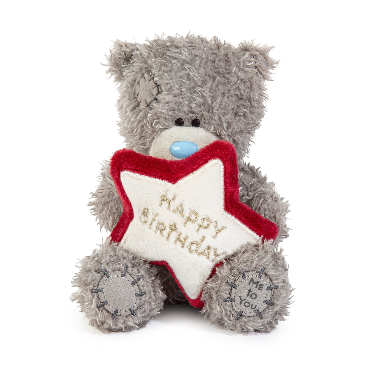 Me to You Tatty Teddy 'Happy Birthday' Bear With Embroidered Star 10cm ...