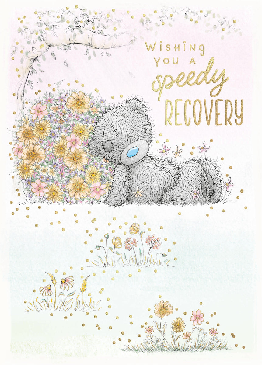 Me to You Tatty Teddy Speedy Recovery Get Well Card - Official Collect ...