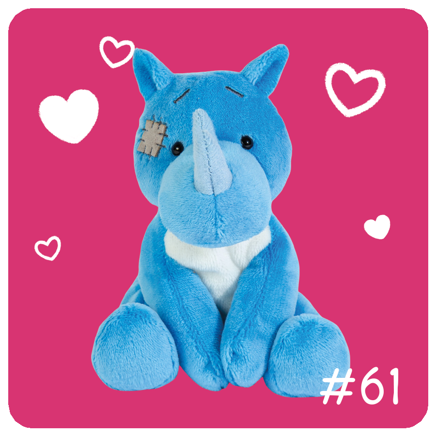 My Blue Nose Friends Squish the Rhino No.61 | Me To You®